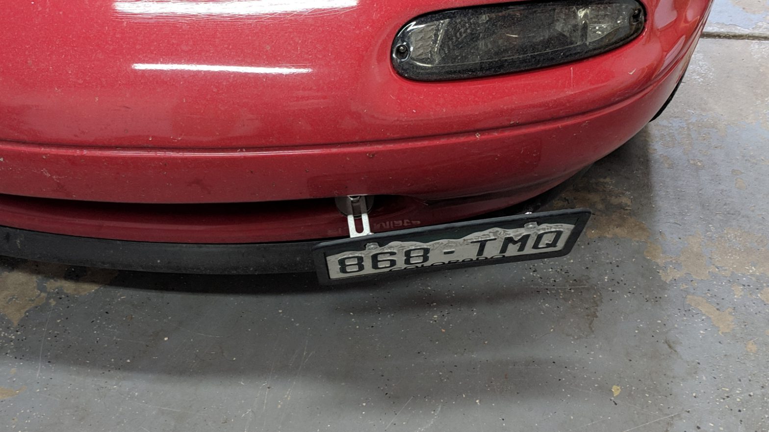 Garage Star License Plate Bracket - Miatafied