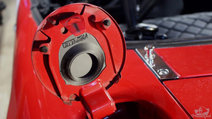 Flyin' Miata 3D Printed Gas Cap Holder - Miatafied